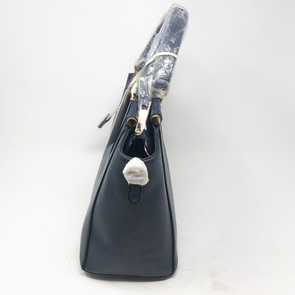 Isabelle Handbags | Bags | New Isabelle Navy Vegan Satchel Crossbody ...